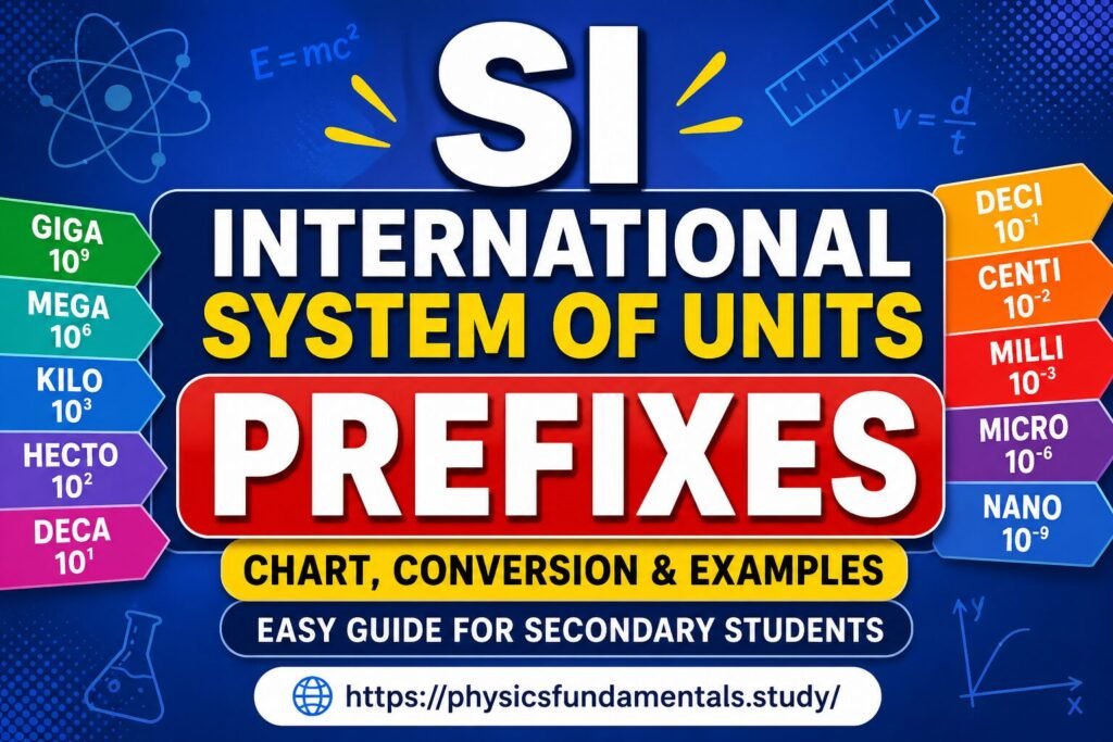 SI Prefixes Chart, Conversion & Examples | Physics Basics